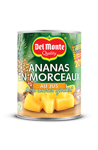 Del Monte France - Ananas au jus | Ananas en morceaux